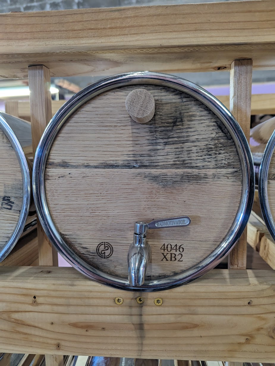 American Oak Ex-Bourbon Barrel – Badmotivator Legacy Barrels